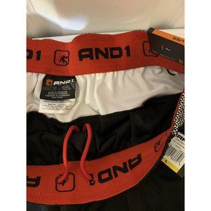 And1 | Shorts | New And Mens Sz L Long Mesh Basketball Shorts Black Nwt ...